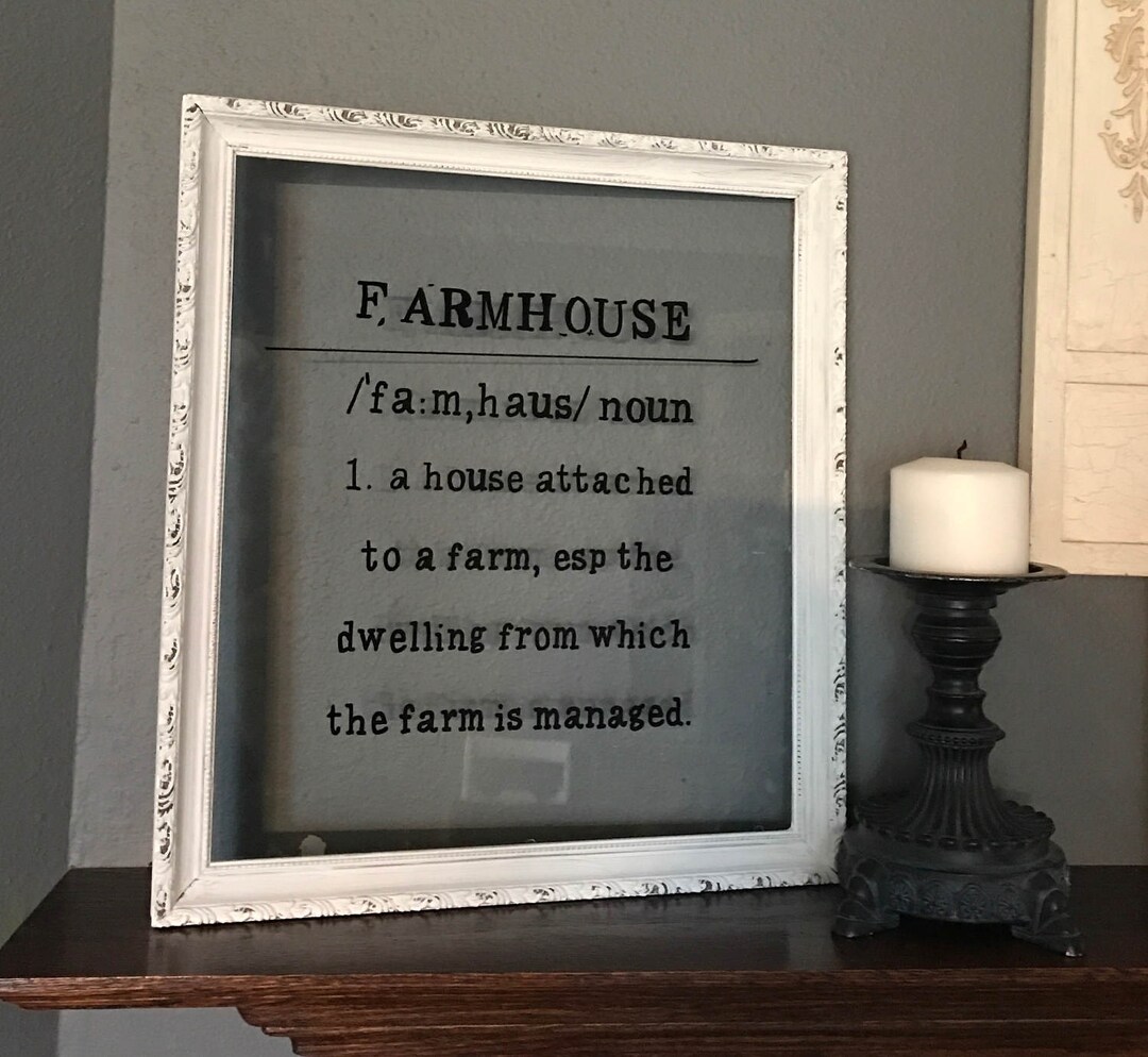 Farmhouse French Country Farmhouse Sign, Farmhouse Rustic, Farmhouse ...
