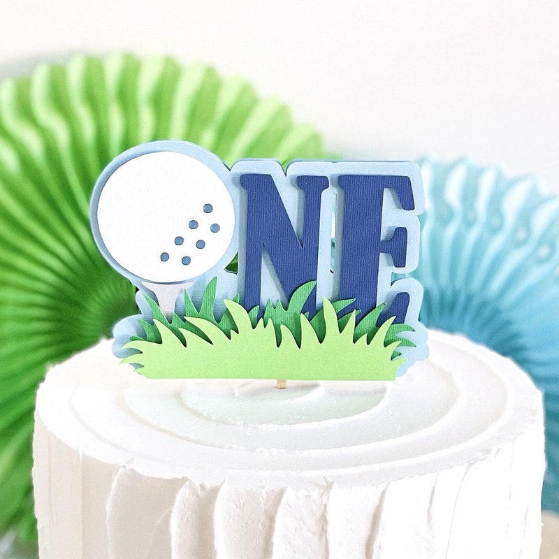 Golf Cake Topper - Etsy
