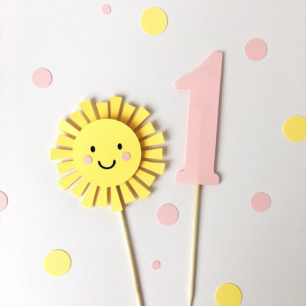 One Cake Topper - Etsy