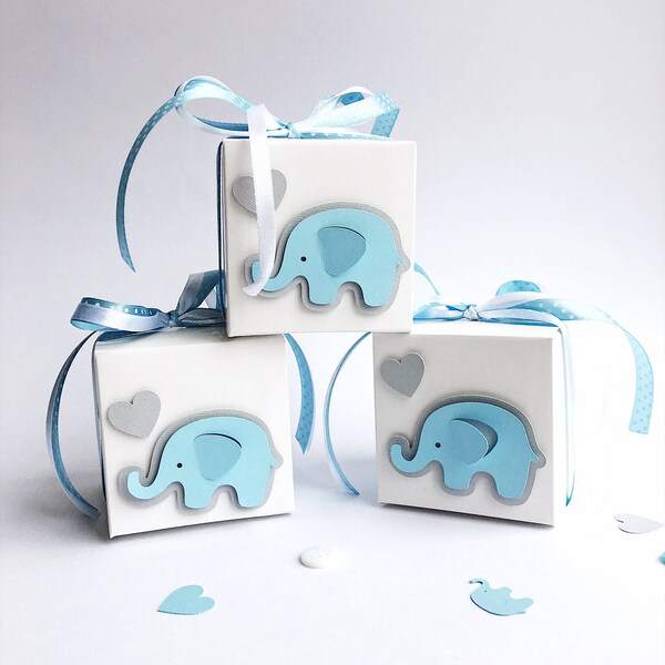 Elephant Favor Box - Etsy
