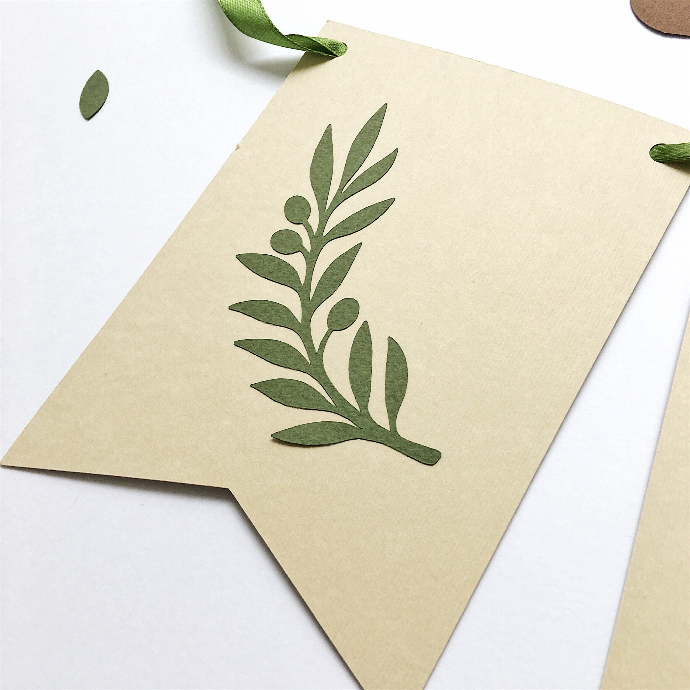 Greenery Banner Green Gold 1st Birthday Decorations Greenery - Etsy Canada