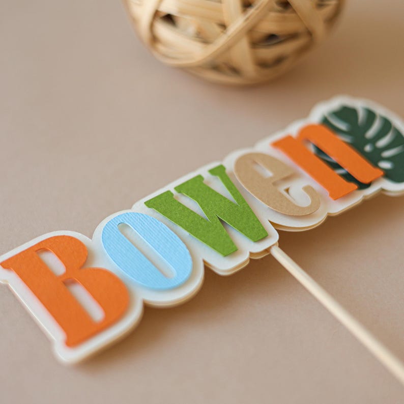 Dinosaur Table Centerpieces - Boy 1st Birthday Decorations - Oneasaurus ...