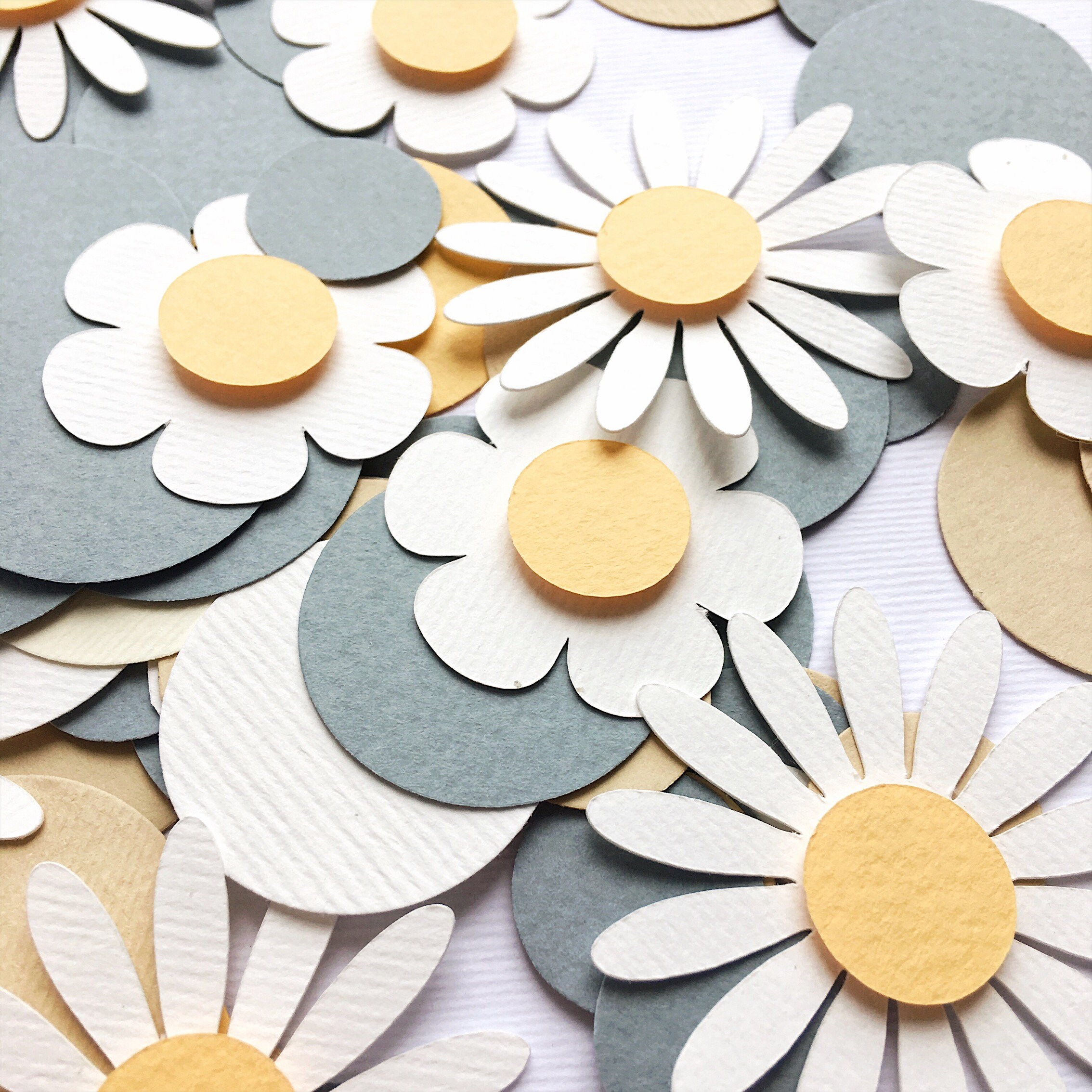 Daisy Confetti, Daisy Party Decor, Daisy Baby Shower, Daisy Flower ...