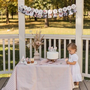 Wildflower Birthday Cake Topper, Wild Flowers 1st Birthday Decorations ...