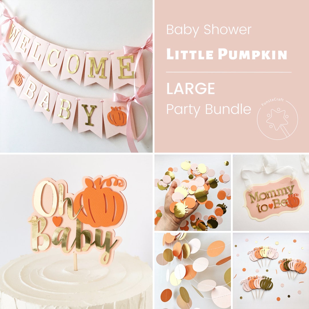 Little Pumpkin Baby Shower Decorations Fall Baby Shower - Etsy