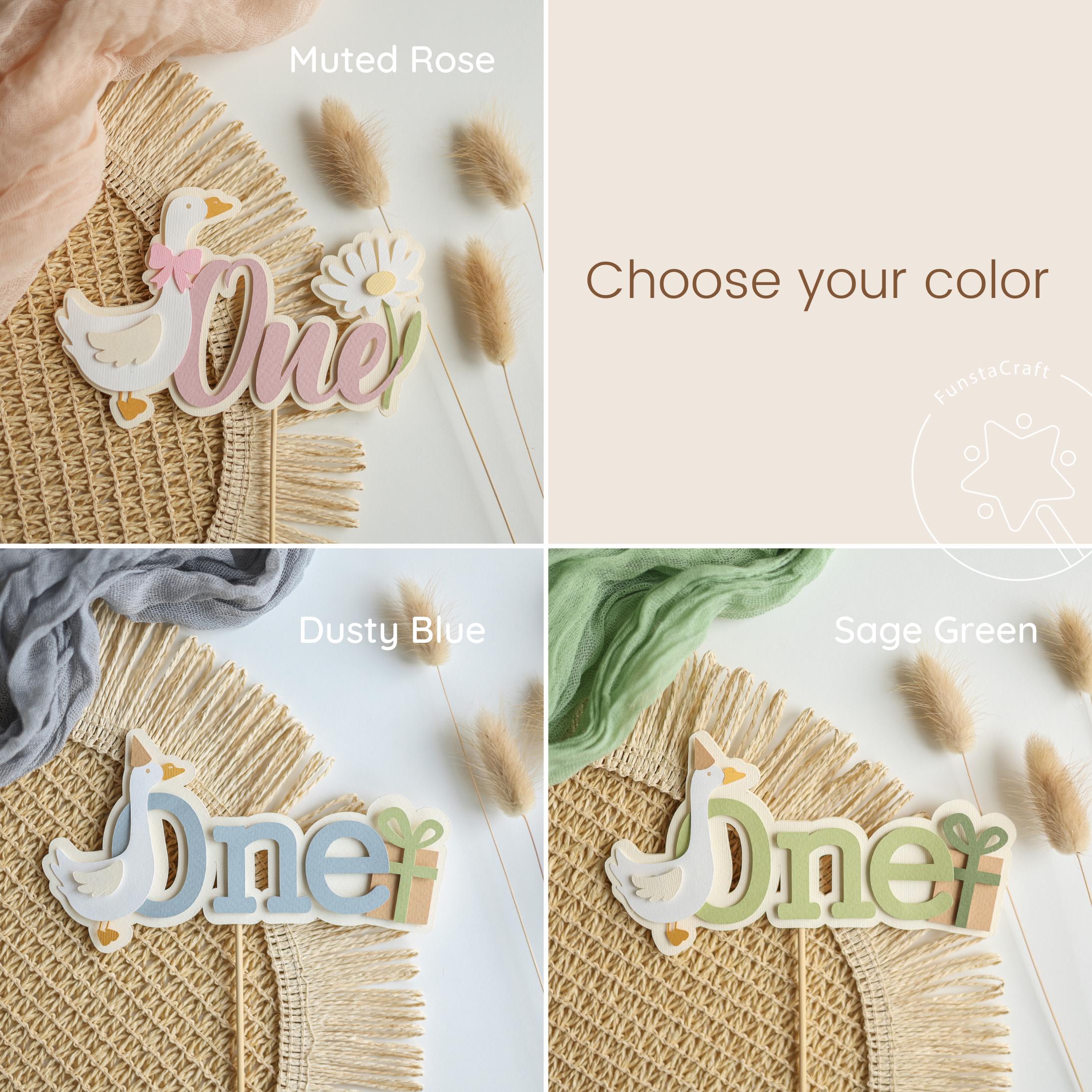 One Silly Goose Banner, Goose 1st Birthday Decorations, One Year Old ...