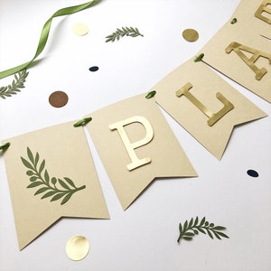 Greenery Baby Shower Banner, Welcome Baby Banner, A Baby is Brewing ...