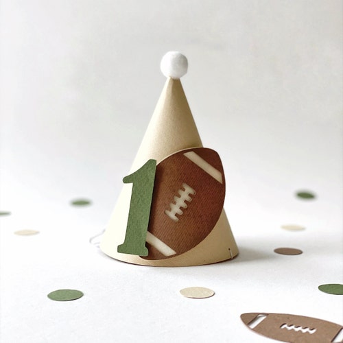 Football Cake Topper First Year Down Themed Birthday Party - Etsy