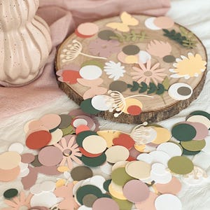 Wildflower Confetti, First Wildflower, Baby Shower Decorations, Wild ...