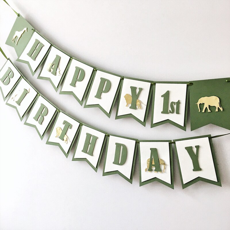 Safari Banner - Etsy