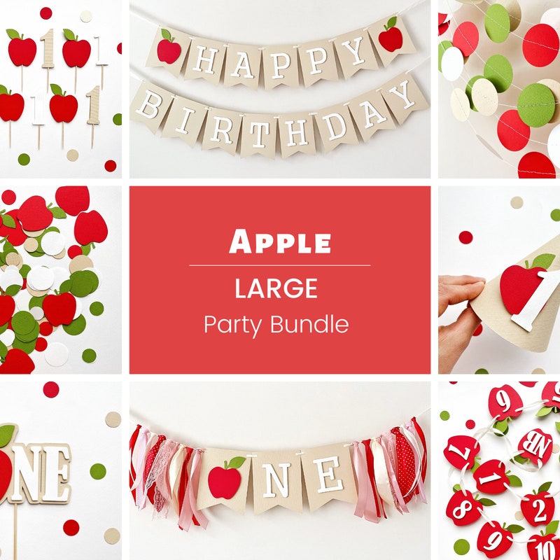 Apple Decorations - Etsy