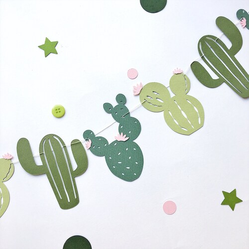 Editable Cactus Birthday Party Invitation Template Boho | Etsy