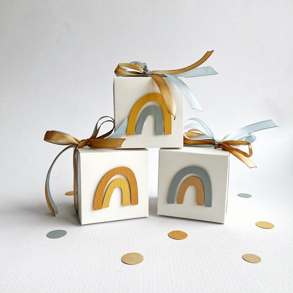 Party Favors & Games Boho Rainbow favor boxes boho rainbow goodie box ...