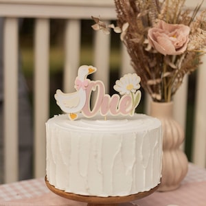 One Silly Goose Cake Topper, Goose 1st Birthday Decorations - Etsy