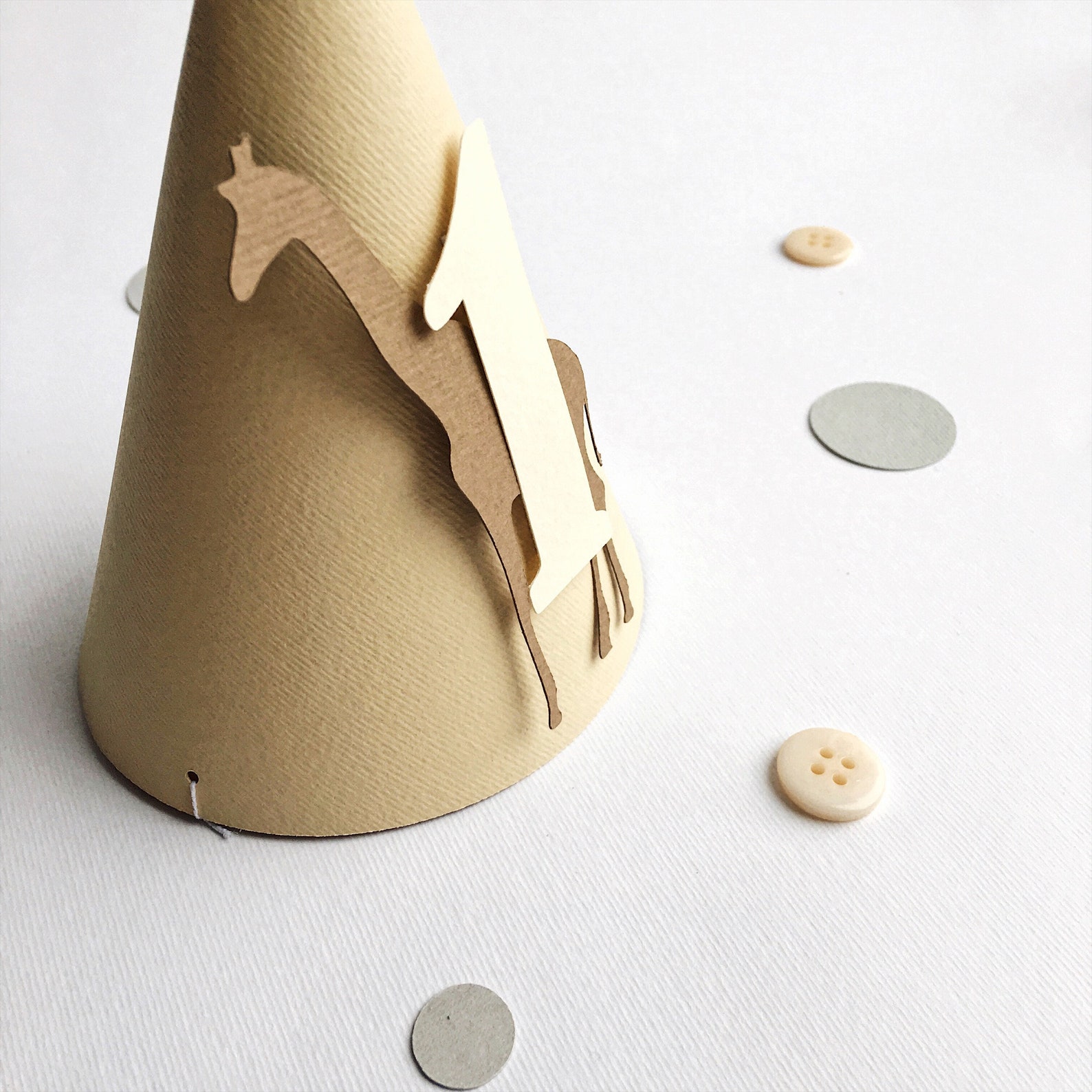 Safari One Party Hat Giraffe Baby Boy 1st Birthday Decorations | Etsy