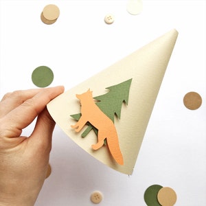 Woodland Party Hats, Woodland 1st Birthday Decorations, Forest Party ...
