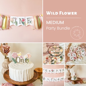 Wildflower Birthday Decorations, Wild and Onederful First Birthday, She ...
