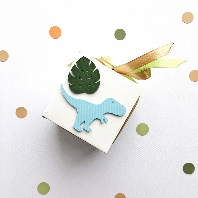 Dinosaur Favor Boxes Dinosaur Baby Shower Decorations Dino - Etsy