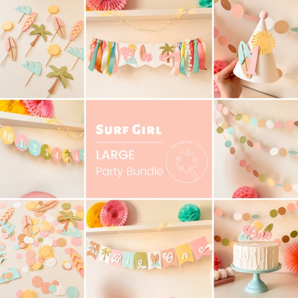 First Wave Birthday Decorations - Etsy