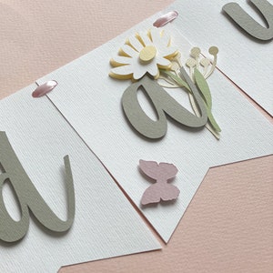 Wildflower Birthday Banner, Wild and Onederful Birthday, Flowers Party ...