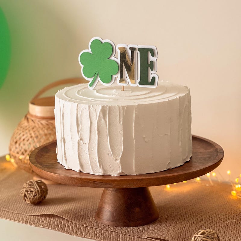 Shamrock Cake Topper - Etsy