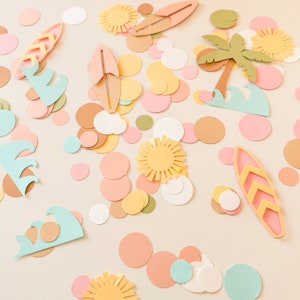 Surf Confetti, the Big One Surfboard Birthday Decorations, Surf Beach ...