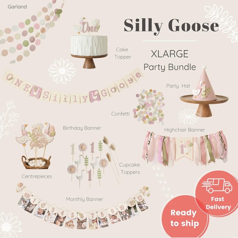 One Silly Goose Cakes - Etsy