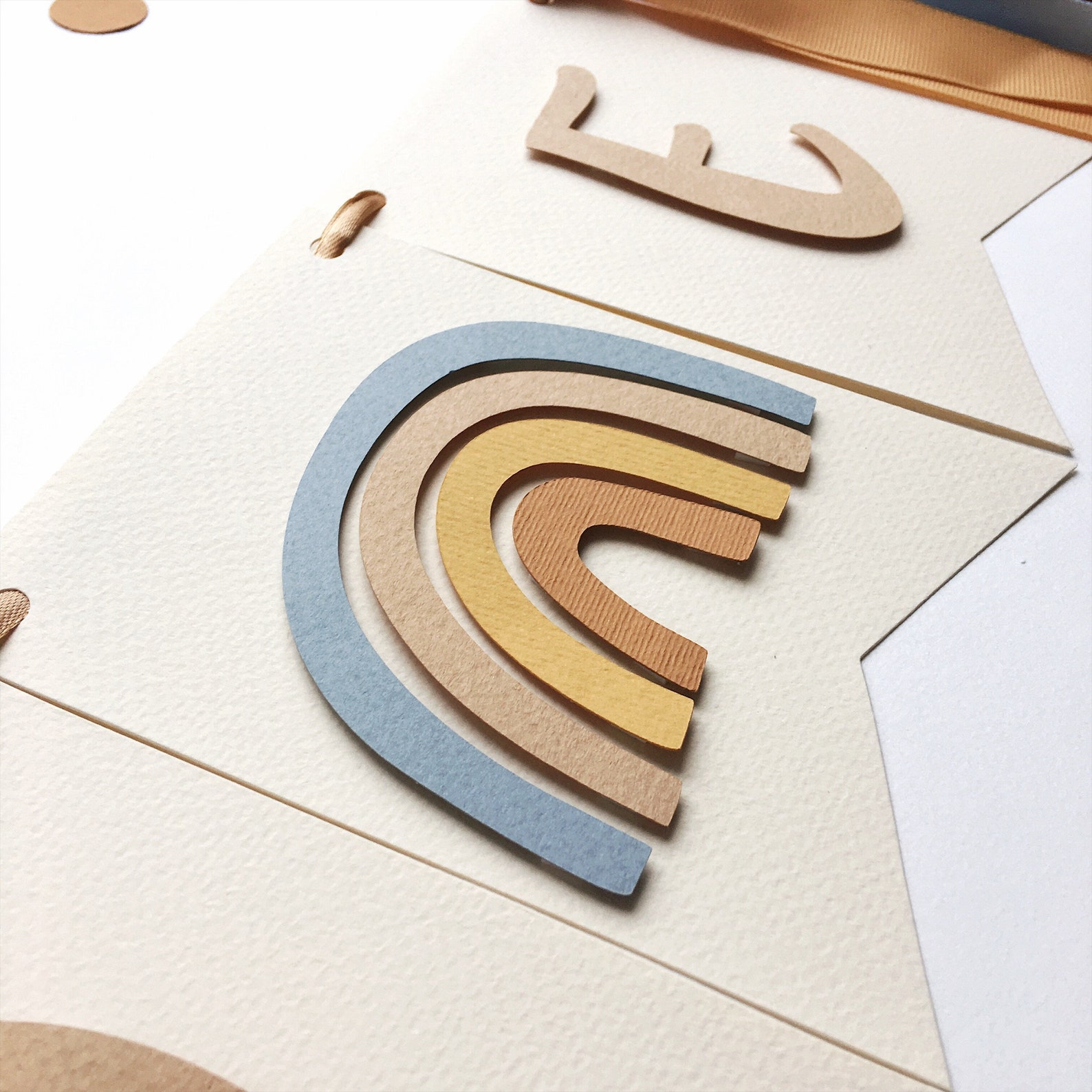 Boy Boho Rainbow One High Chair Banner Muted Rainbow 1st | Etsy