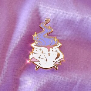 Magic Cauldron Enamel Pin white Variant Hard Enamel - Etsy