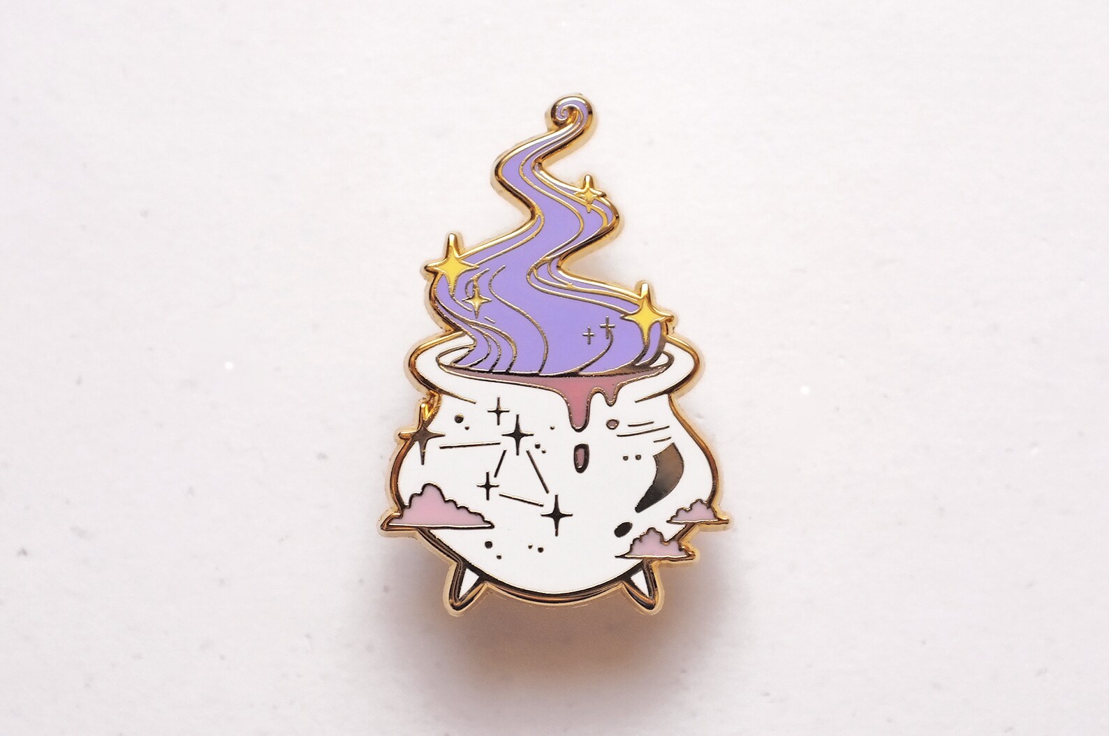 Magic Cauldron Enamel Pin white Variant Hard Enamel - Etsy