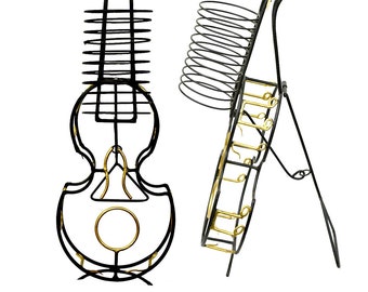 Guitar Shaped Cd Holder - Etsy