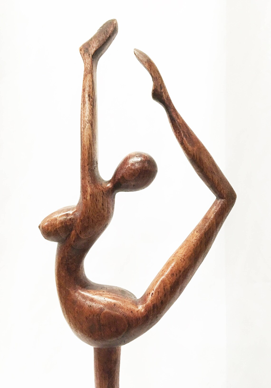 Graceful Woman Ballet Dancer Hand-carved Wood Figure Sculpture - Etsy