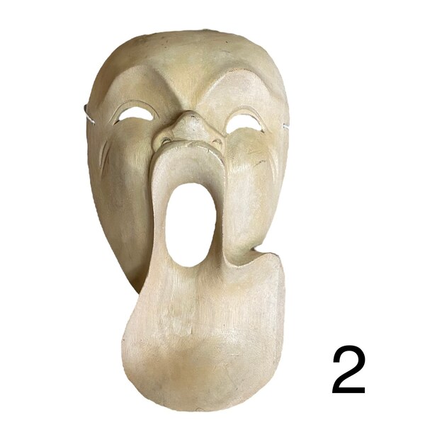 Hand Carved Mask - Etsy