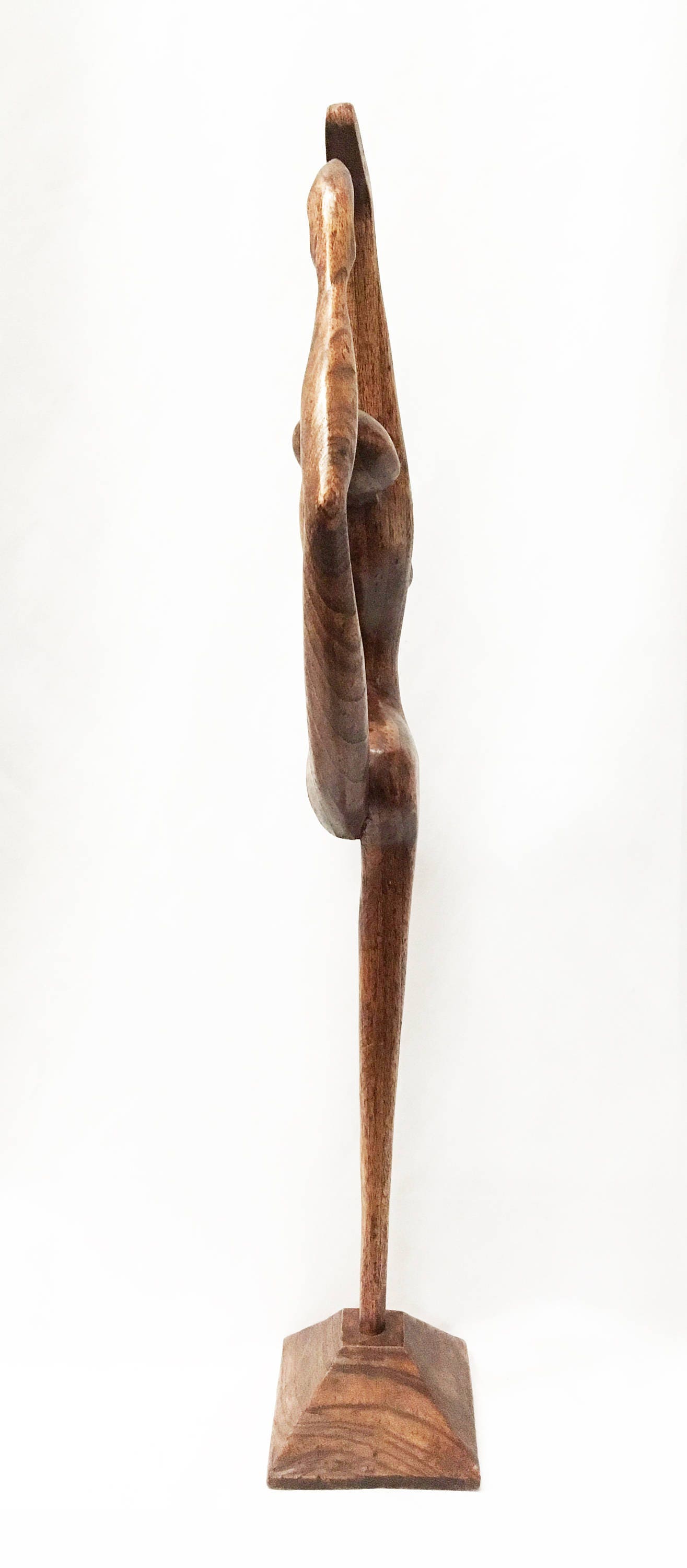 Graceful Woman Ballet Dancer Hand-carved Wood Figure Sculpture - Etsy