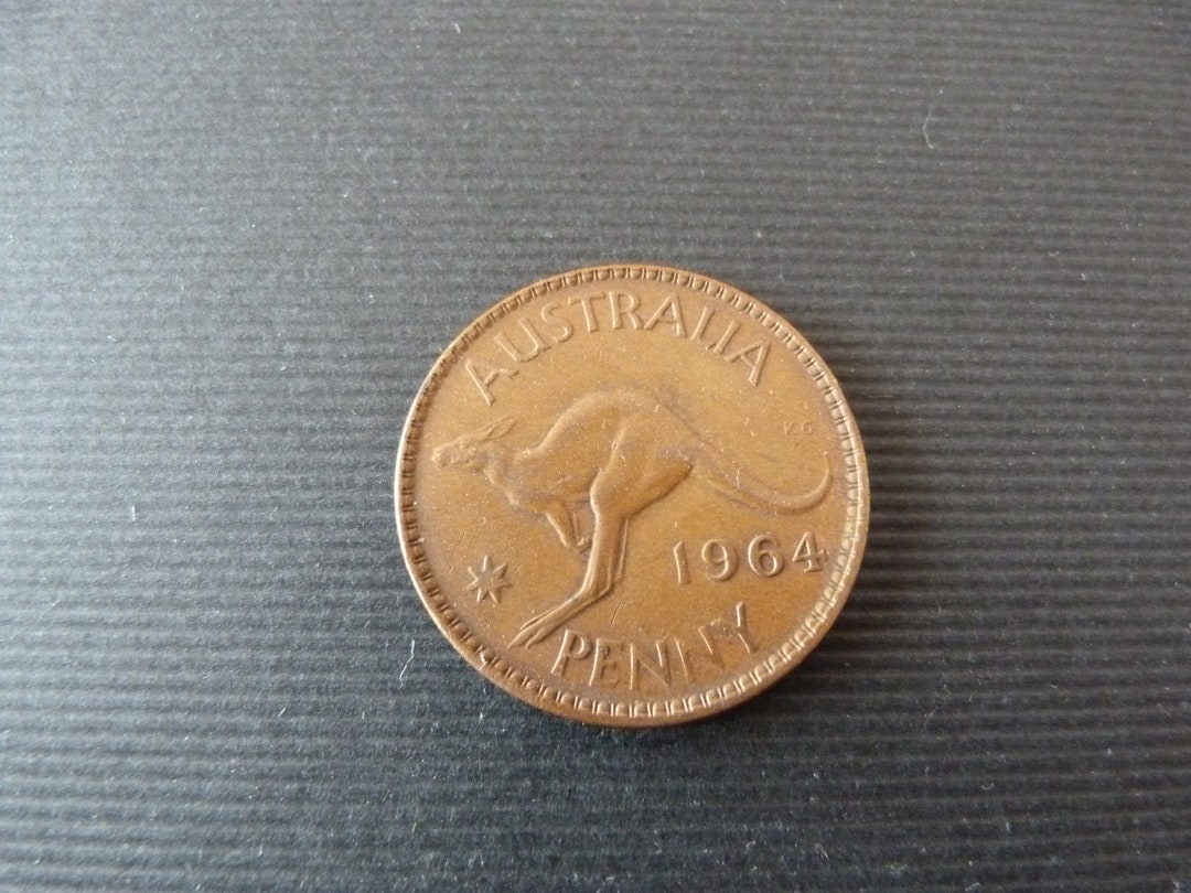 1964 Australian Penny Circulated - Etsy Australia