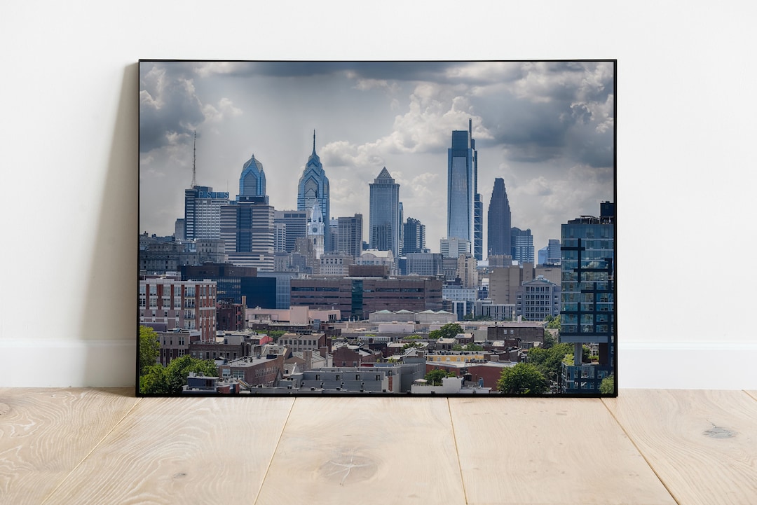 Philadelphia Print, Philadelphia Skyline, Philadelphia Photography ...