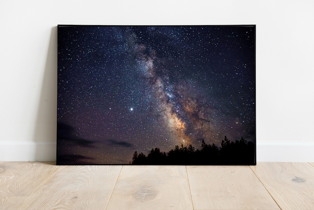 Cherry Springs PA, Milky Way Galaxy Print, Star Photography ...