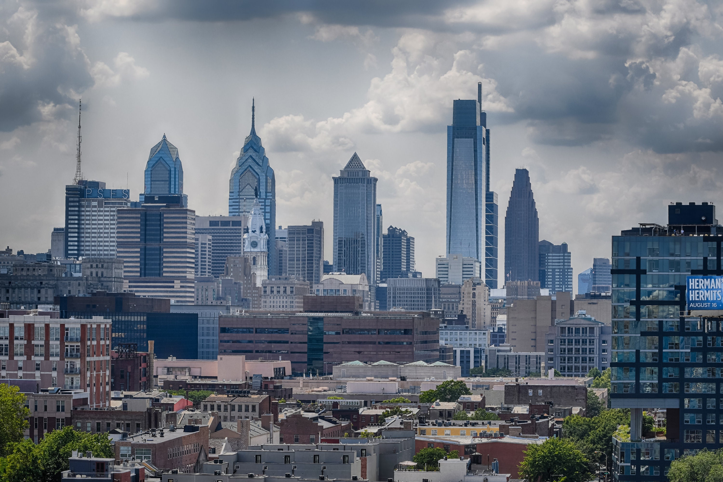Philadelphia Print, Philadelphia Skyline, Philadelphia Photography ...