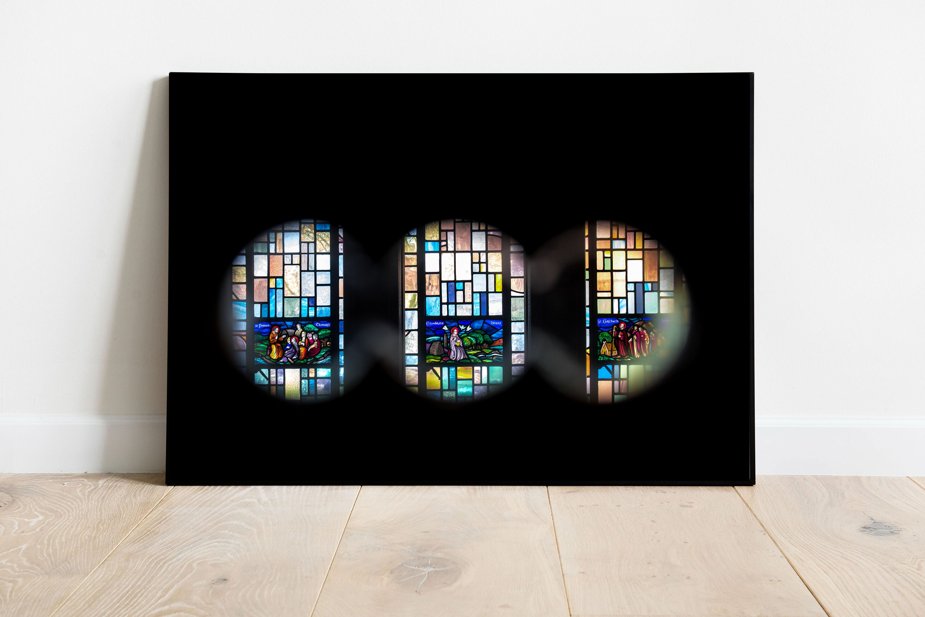 Stained Glass Print, Stained Glass Church Photography Print, Stained ...