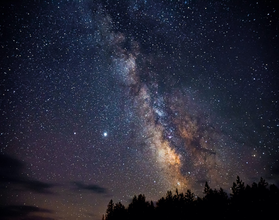 Cherry Springs PA, Milky Way Galaxy Print, Star Photography ...
