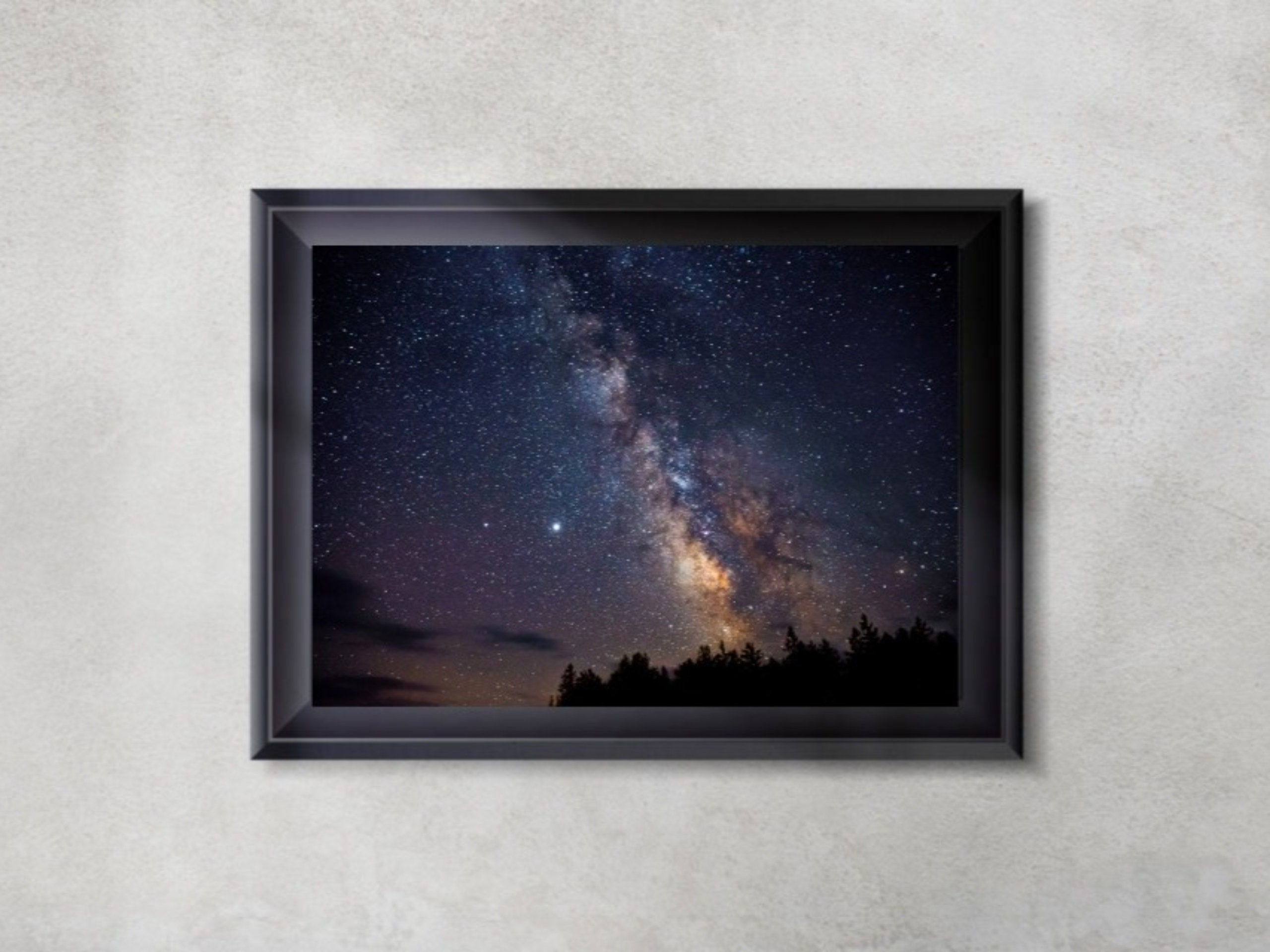 Cherry Springs PA, Milky Way Galaxy Print, Star Photography ...
