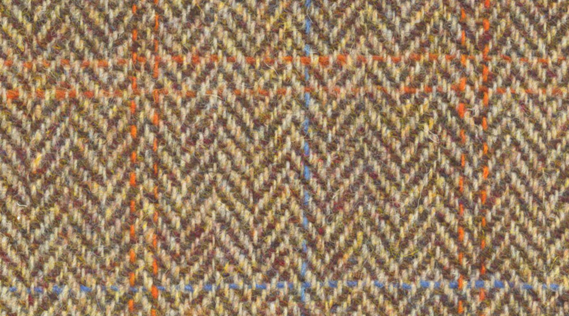 Harris Tweed Fabric Brown Herringbone Various Sizes With - Etsy UK