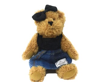 Harris Tweed Bear - Etsy