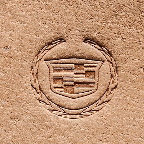 Delrin Leather Stamp: Cadillac Car Logo - Etsy