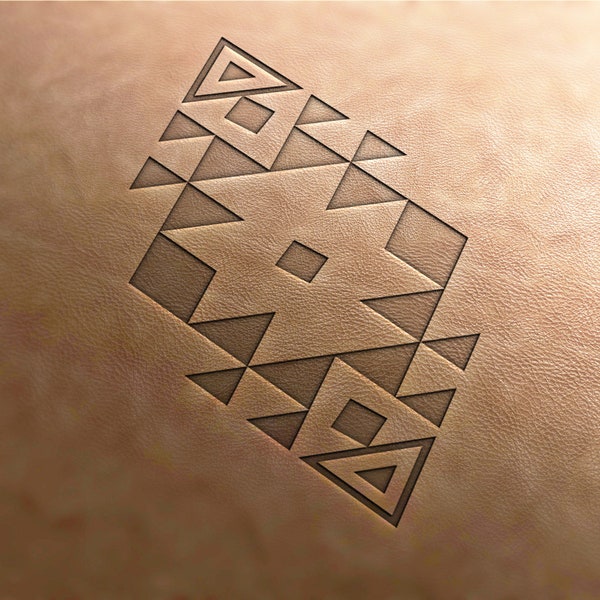 Leather Pattern Stamp - Etsy