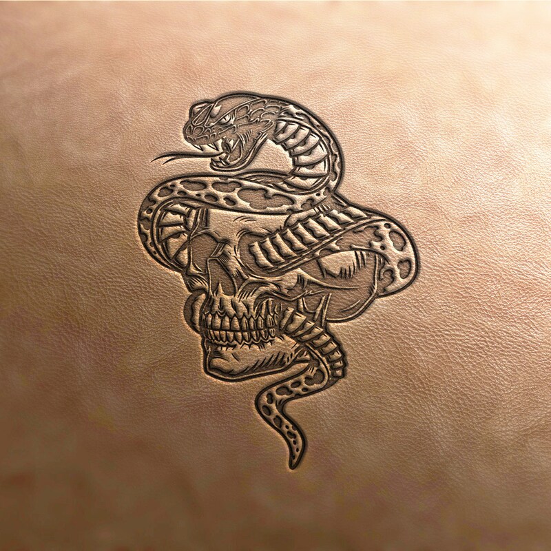 Snake Stamp - Etsy