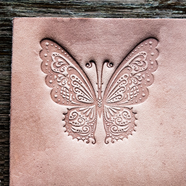 Leather Butterfly - Etsy