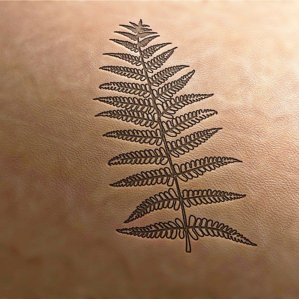 Fern Stamp - Etsy