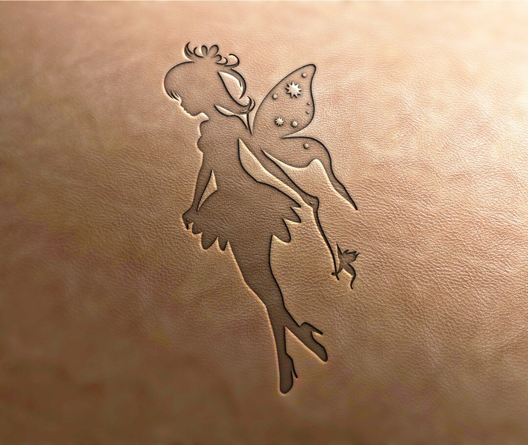 Leather Stamp(delrin Material):fairy Stamp, Pixie Stamp, Kids Stamp ...