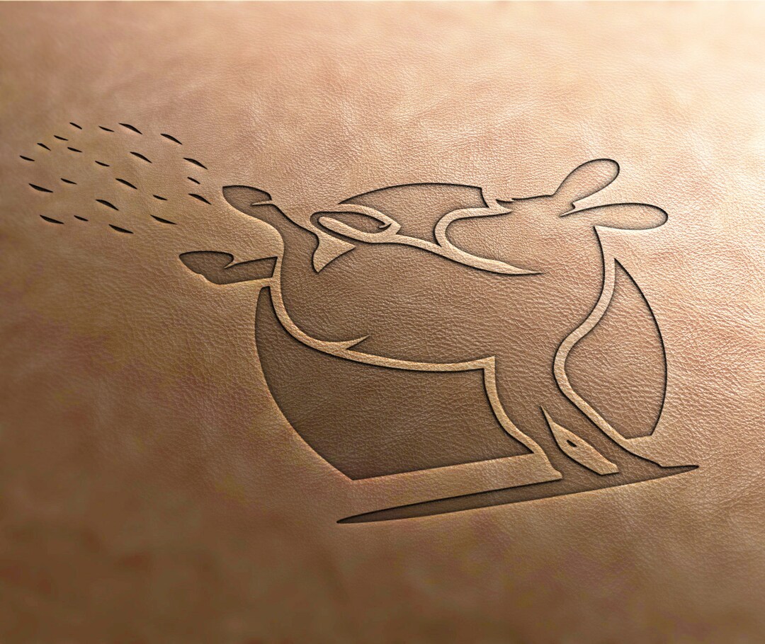 Leather Stamp (delrin), Donkey Stamp #2,mule Stamp, Leather Tool ...